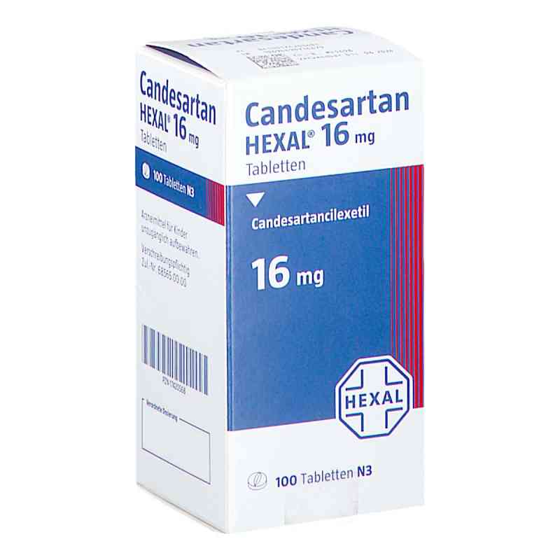Candesartan Hexal 16 Mg Tabletten Dose 100 stk