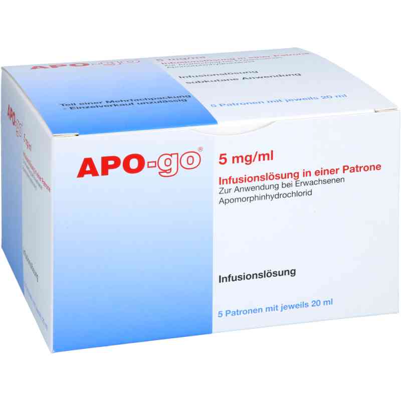 Apo-go 5 Mg/ml Lnfusionslösung I.e.patrone 100mg 5X5X20 ml