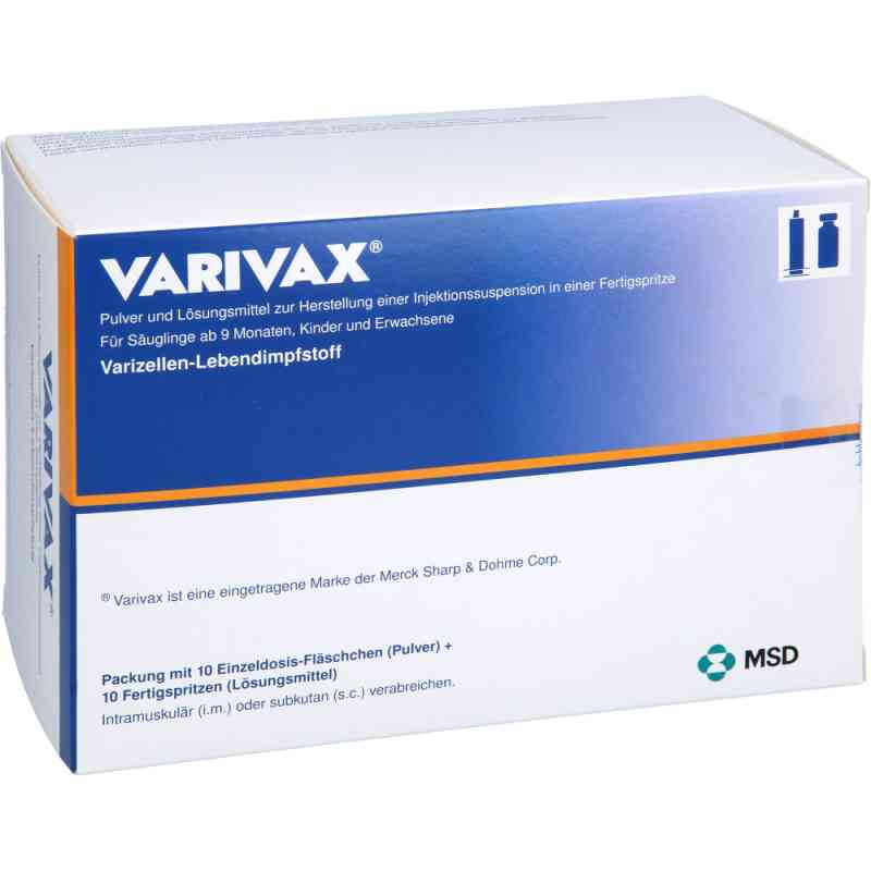 Varivax Plv.u.lm Z.her.e.inj.-susp.fert.-s.o.kan. 10X0.5 ml