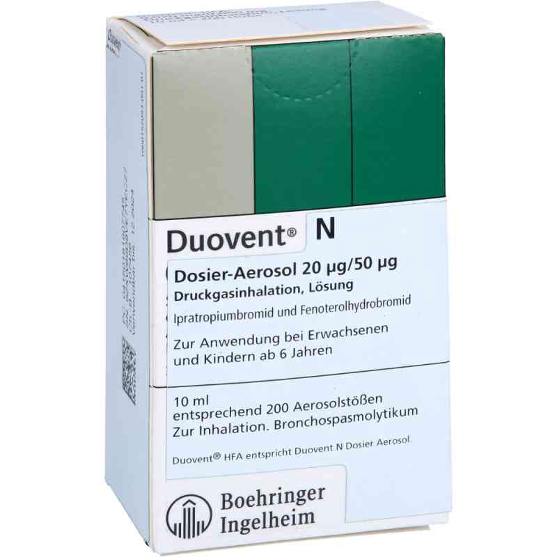 Duovent N Dosieraerosol 20 Μg/50 Μg 10 ml online kaufen