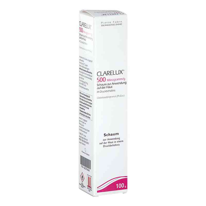 Clarelux 500 Μg/g Schaum Z.anwendung A.d.haut 100 g