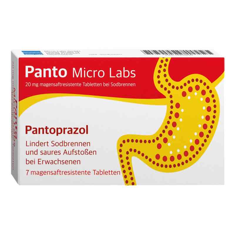 Panto Micro Labs 20Mg Magensaftresist. Tabletten bei Sodbrennen 7 stk