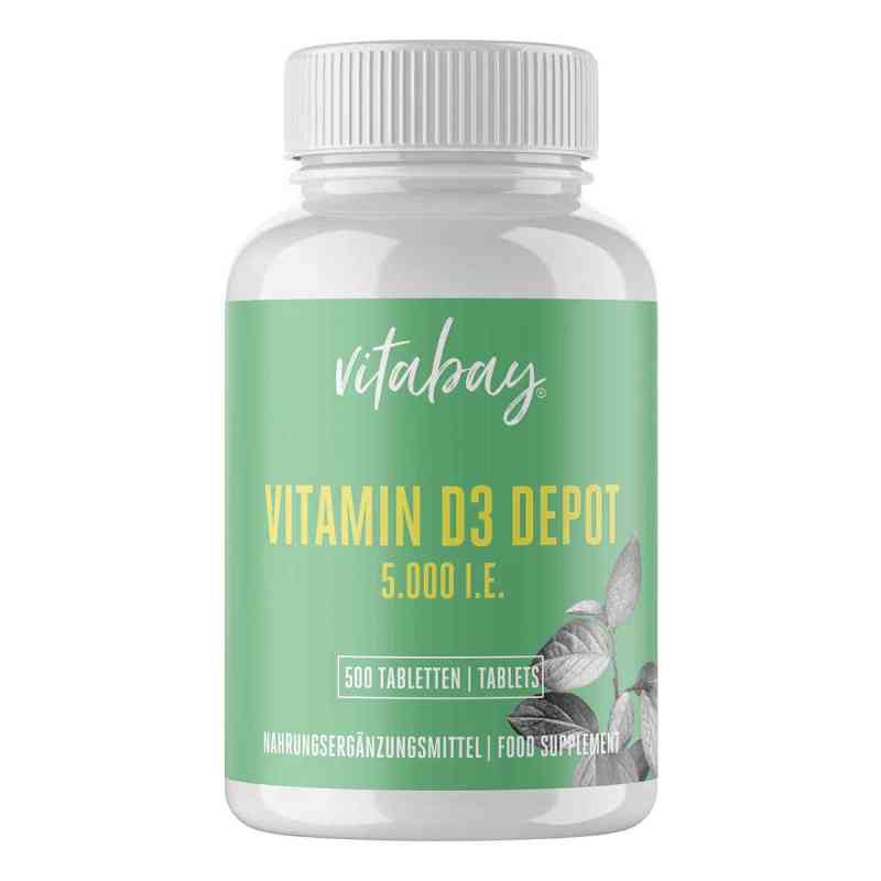 Vitamin D3 Depot 5000 I.e. Cholecalciferol Veg.tab 500 stk