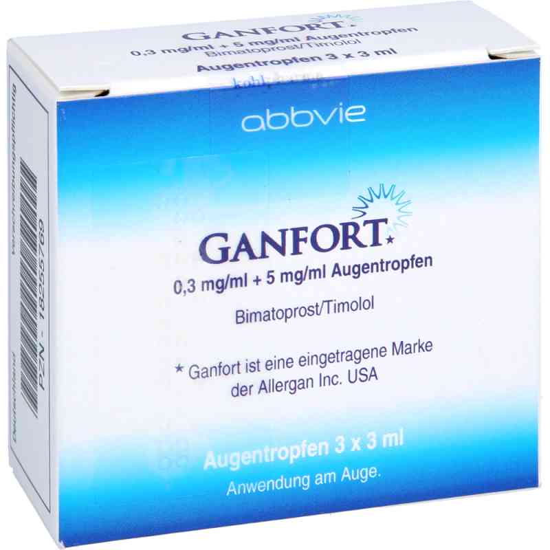 Ganfort 0,3 Mg/ml + 5 Mg/ml Augentropfen 3X3 ml