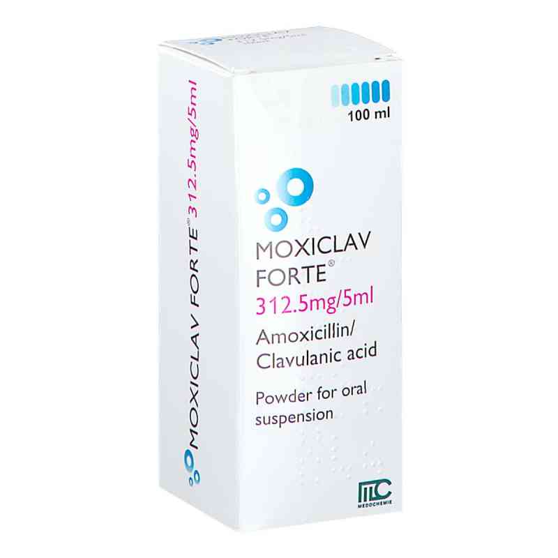 Moxiclav Forte 312,5 mg/5 ml Pulver per E-Rezept in Ihrer Online ...