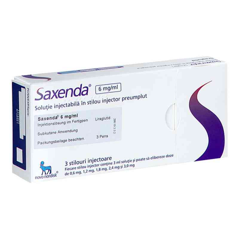 Saxenda 6 Mg/ml Injektionslösung i.e.fertigpen 3X3 ml