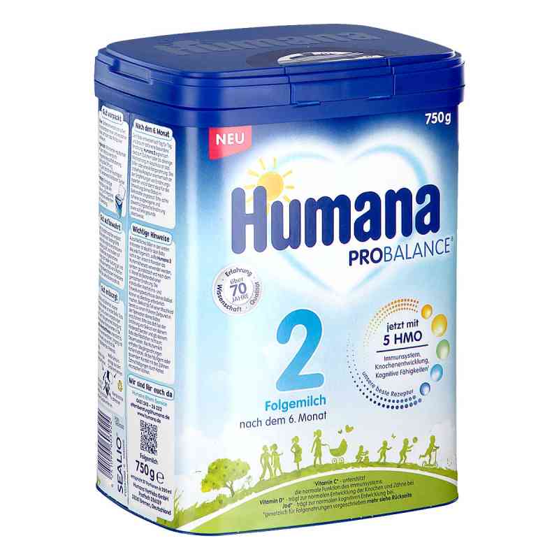 Humana Probalance Folgemilch 2 M.5hmo Pulver 750 g