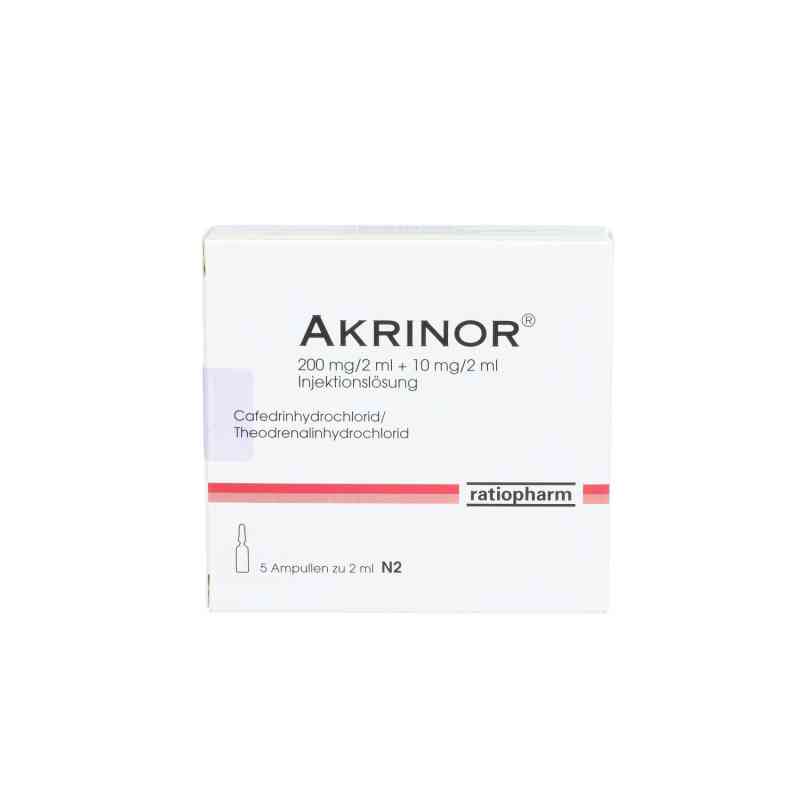 Akrinor 200 mg/2 ml + 10 mg/2 ml iniecto -lösung 5X2 ml