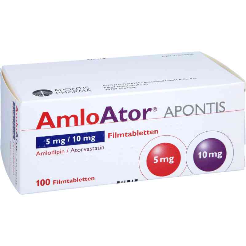 Amloator Apontis 5 Mg/10 Mg Filmtabletten 100 stk