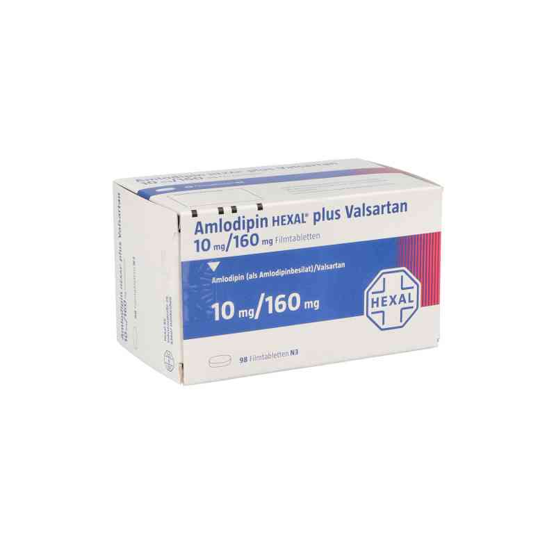 Amlodipin Hexal plus Valsartan 10mg/160mg Filmtab. 98 stk