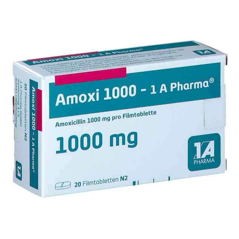 Amoxi 1000-1A Pharma 20 stk online kaufen günstig bei apo.com