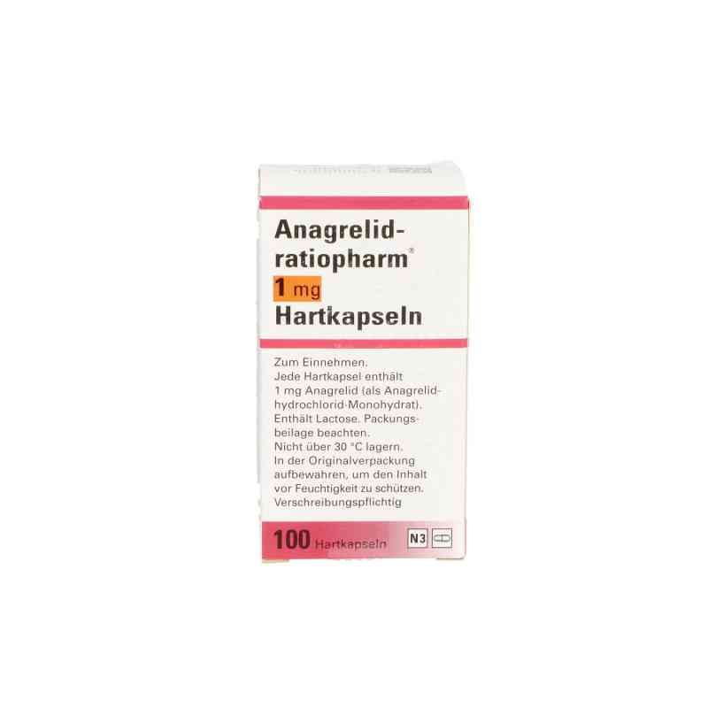 Anagrelid ratiopharm 1 mg Hartkapseln 100 stk online kaufen