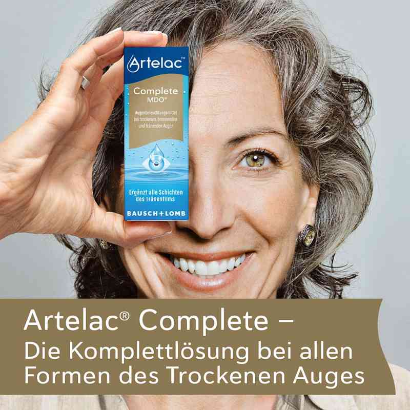 Artelac Complete MDO Augentropfen für trockene/ tränende Augen 10 ml