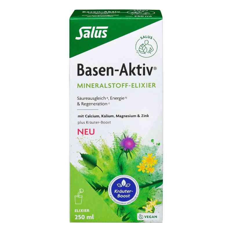 Basen Aktiv Mineralstoff-Kräuter-Elixier Salus 250 ml