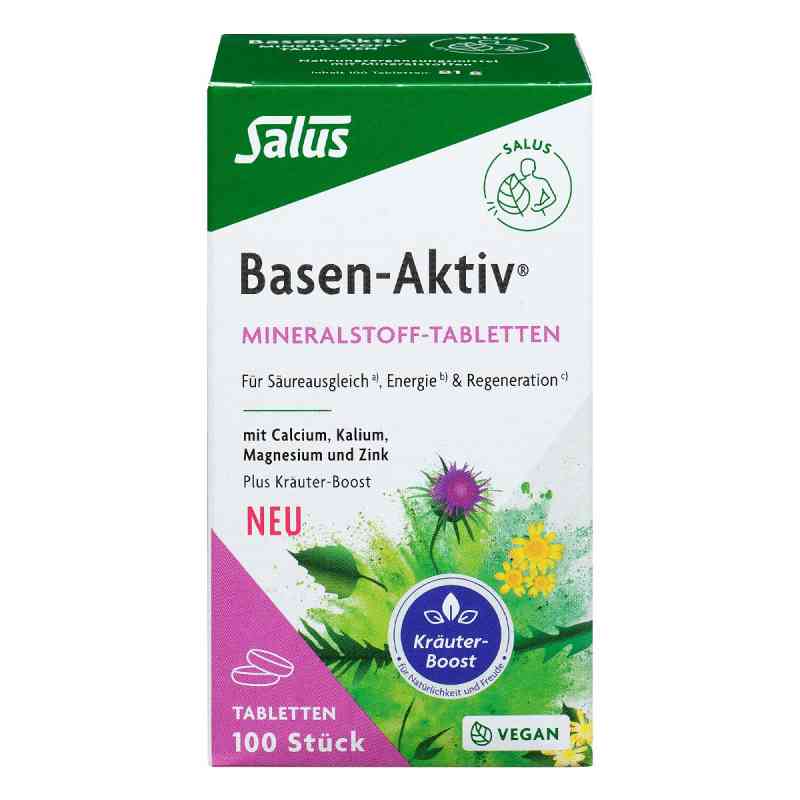 Basen-Aktiv Mineralstoff-Kräuter-Tabletten 100 stk