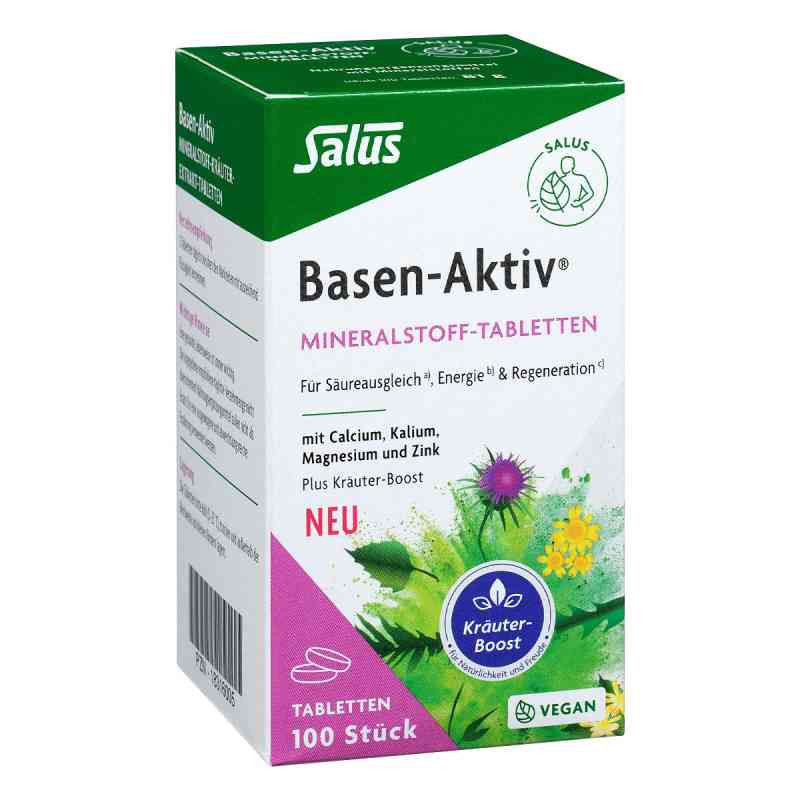 Basen-Aktiv Mineralstoff-Kräuter-Tabletten 100 stk