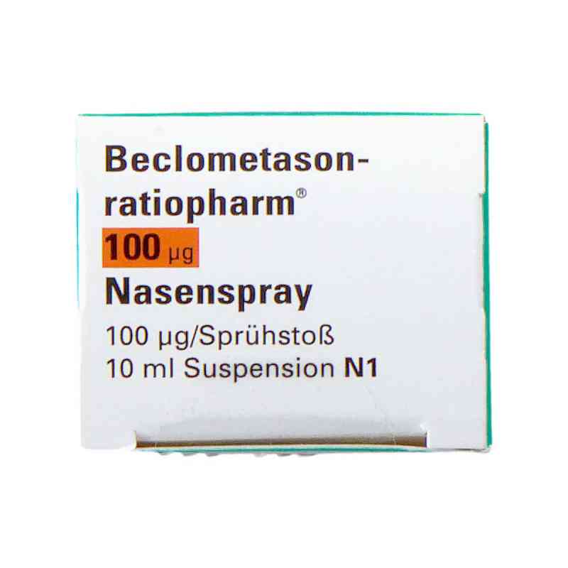 Beclometason-ratiopharm 100 [my]g Nasenspray 80 Hu 1 stk