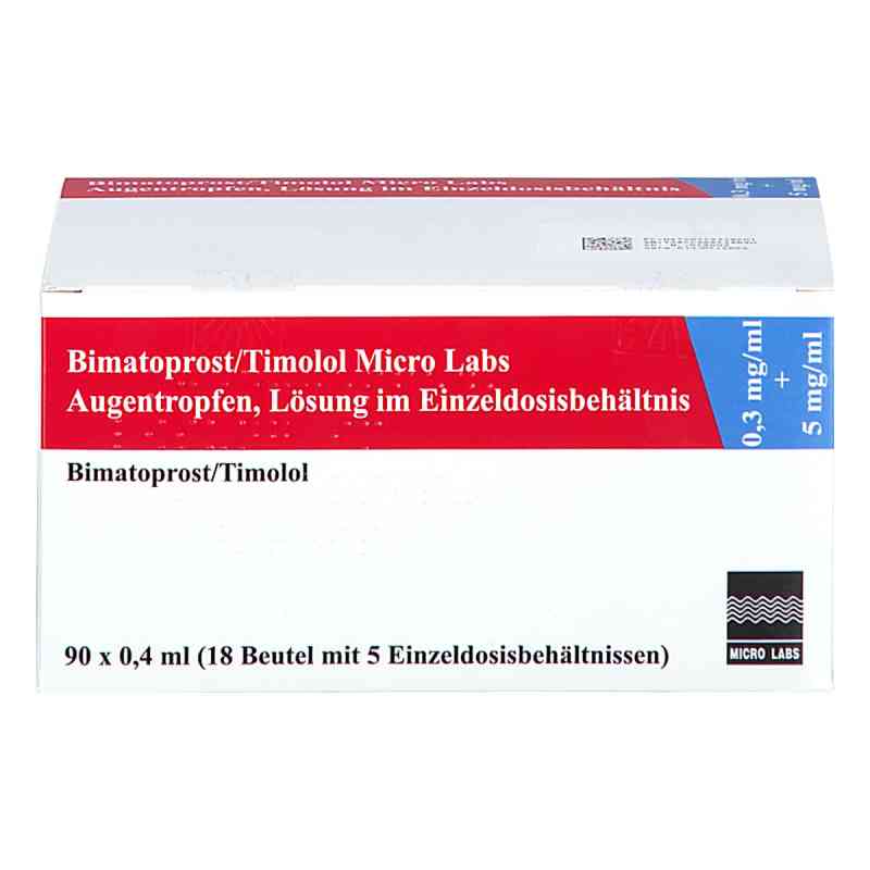 Bimatoprost/timolol Micro Labs 0,3+5 Mg/ml Atr Edb 90X0.4 ml
