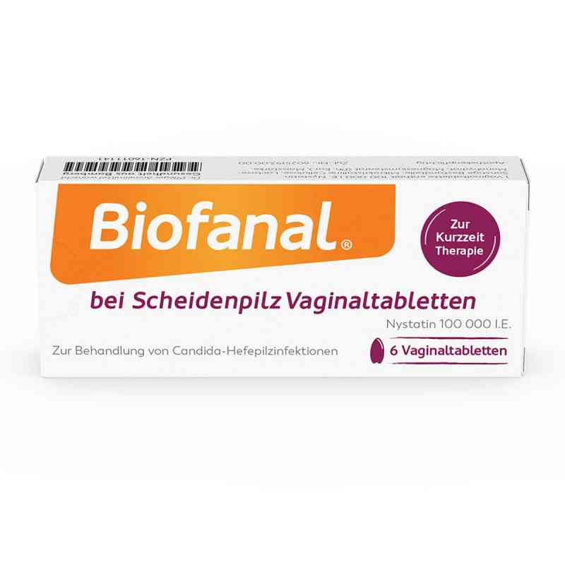 Biofanal bei Scheidenpilz 100 000 I.e. Vaginaltabletten 6 stk