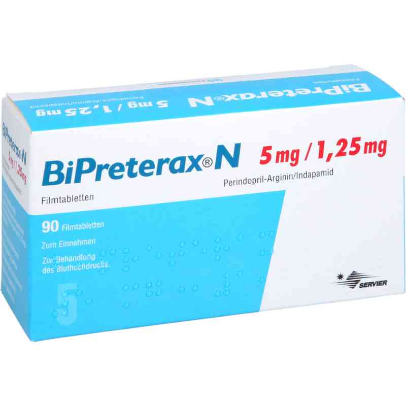 Bipreterax N 5 mg/1,25 mg Filmtabletten 90 stk
