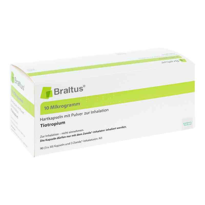 Braltus 10 Mikrogramm + Inhalator 90 stk online kaufen