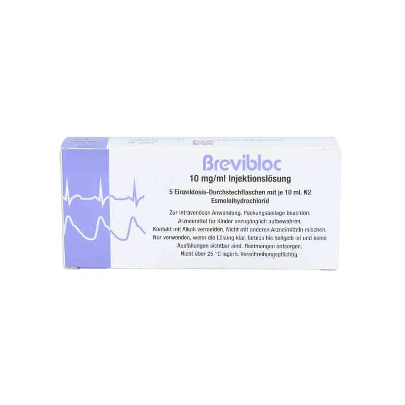 Brevibloc 10 mg/ml Injektionslösung Durchstechflasche 5X10 ml