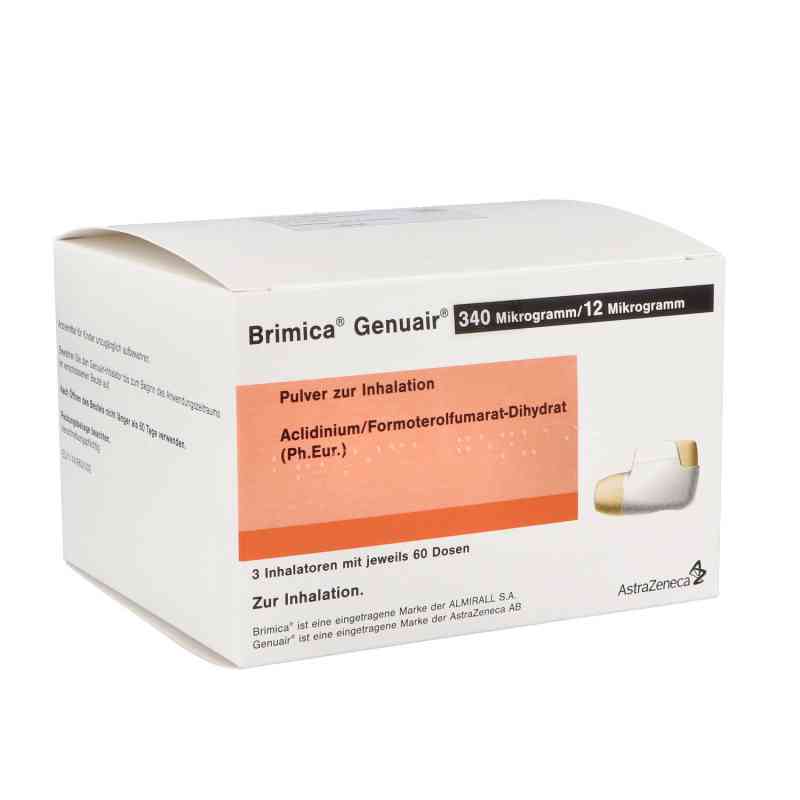 Brimica Genuair 340 [my]g/12 [my]g Plv.z.inhalatio 3 stk