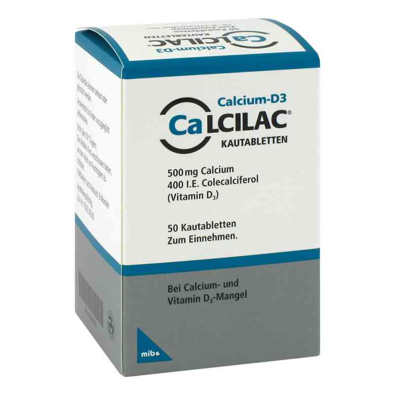 Calcilac 500mg/400 internationale Einheiten 50 stk