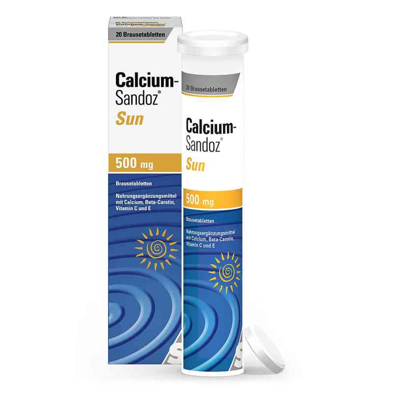 Calcium Sandoz Sun Brausetabletten 2 x20 stk online kaufen