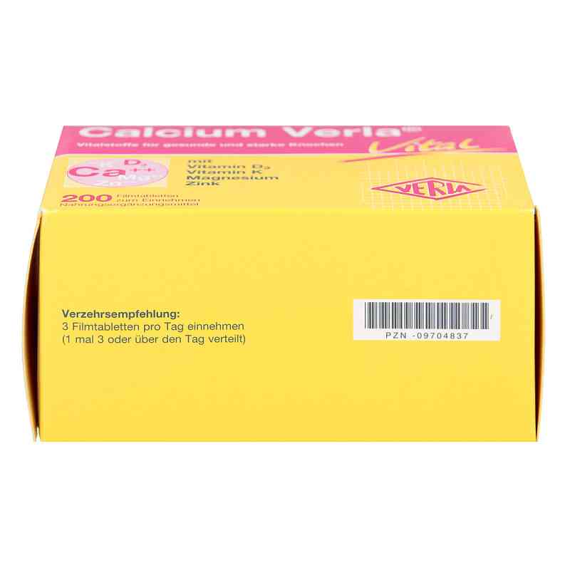 Calcium Verla Vital Filmtabletten 200 stk online kaufen