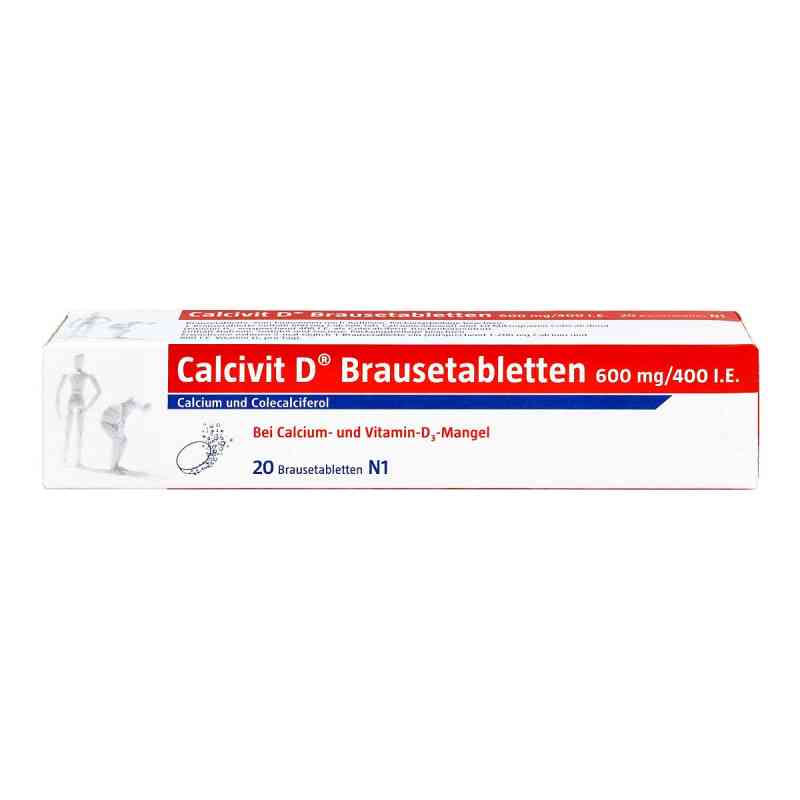 Calcivit D Brausetabletten 600mg/400 internationale Einheiten 20 stk