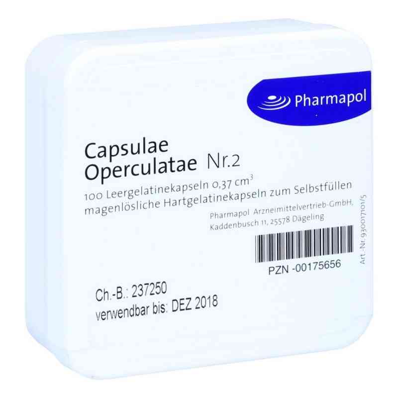 Capsulae Operculatae Kapseln Nummer 2 0,37 100 stk