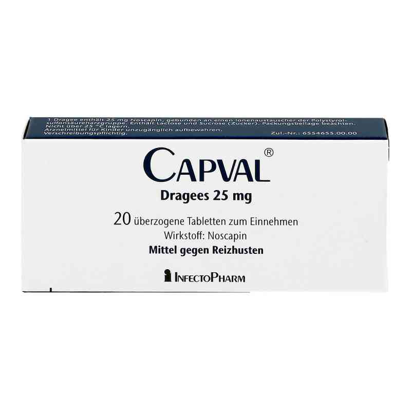 CAPVAL Dragees 25mg 20 stk online kaufen günstig bei apo.com