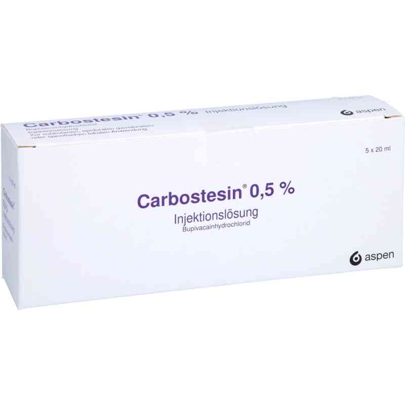 Carbostesin 0,50% Injektionslösung Flasche 5X20 ml