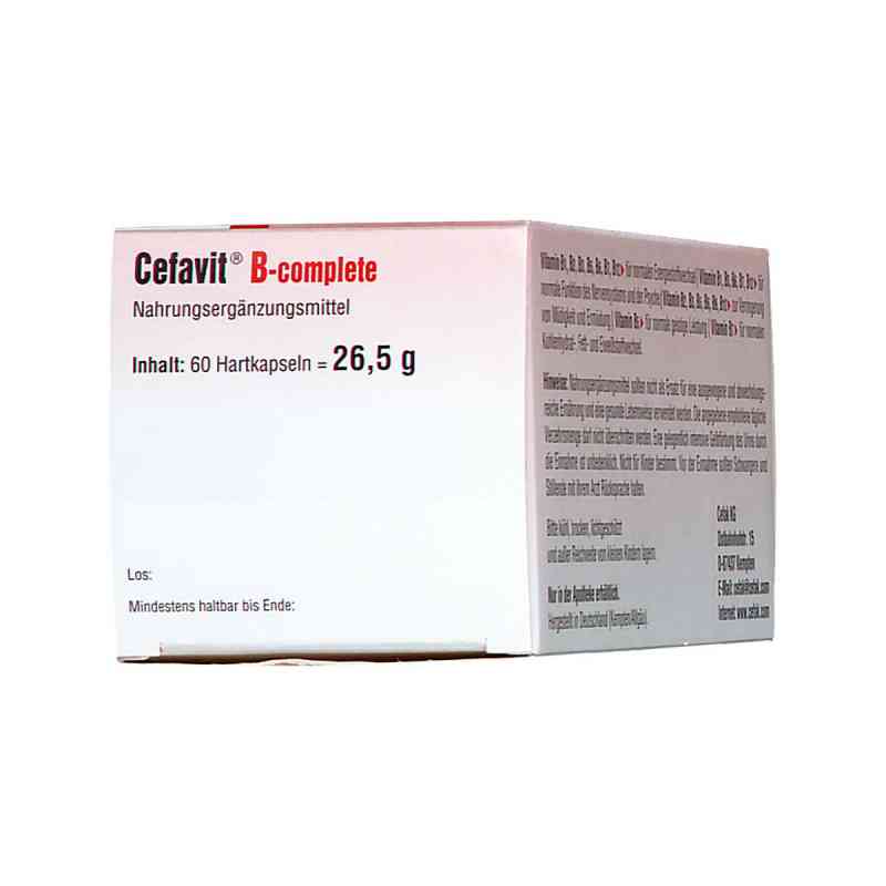 Cefavit B complete Hartkapseln 60 stk online kaufen