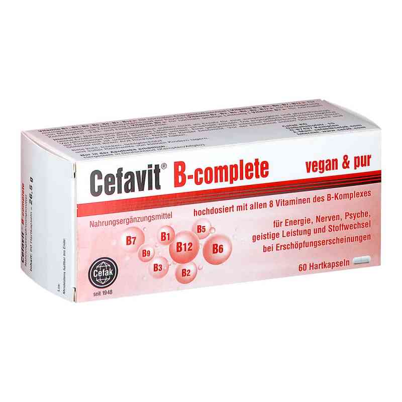 Cefavit B complete Hartkapseln 60 stk online kaufen