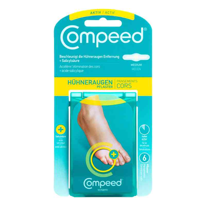 Compeed H hneraugen Pflaster Plus 6 Stk Online Kaufen
