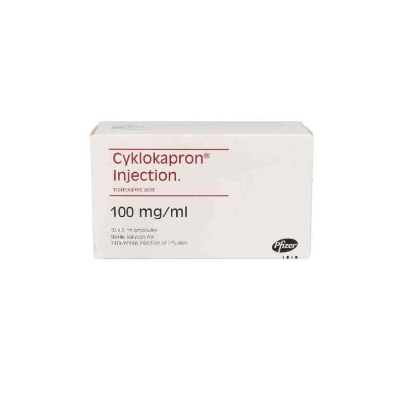 Cyklokapron Injektionslösung 10X5 ml online kaufen