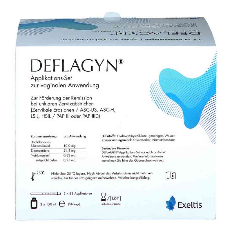 Deflagyn Set Vaginalgel + 3x28 Applikatoren 3X1 stk