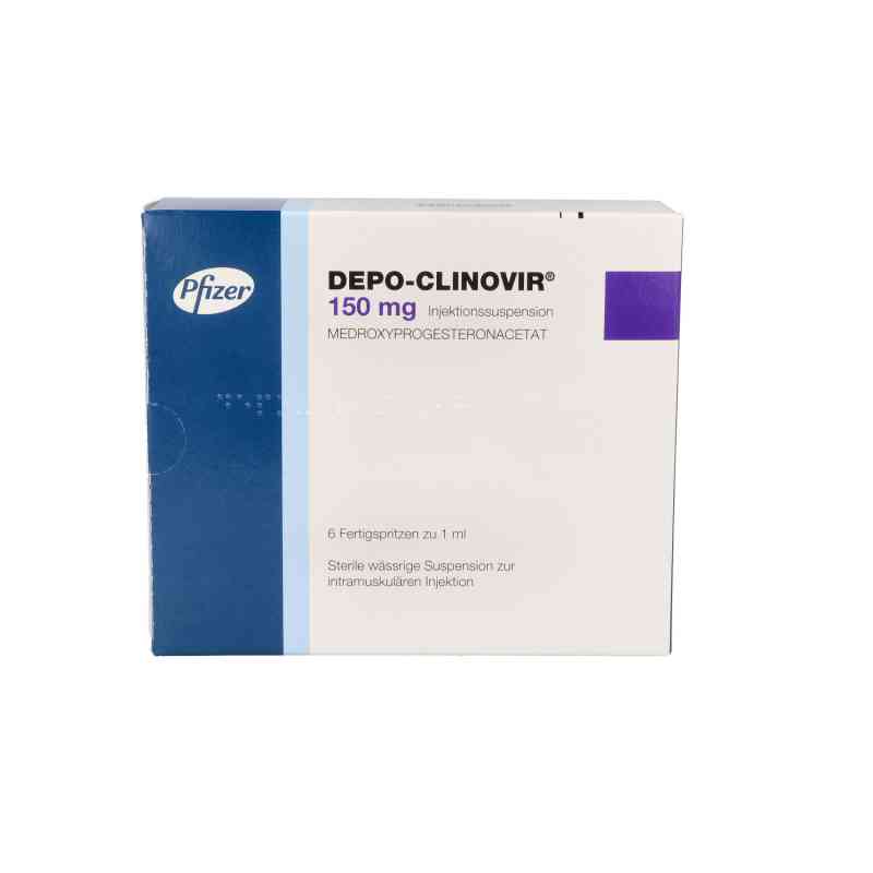 Depo Clinovir 150 mg Injektionssusp.i.e.fertigspr. 6 stk