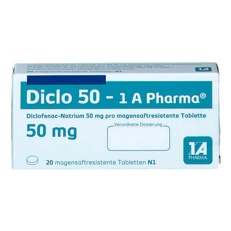 Diclo 50-1A Pharma 20 stk online kaufen günstig bei apo.com