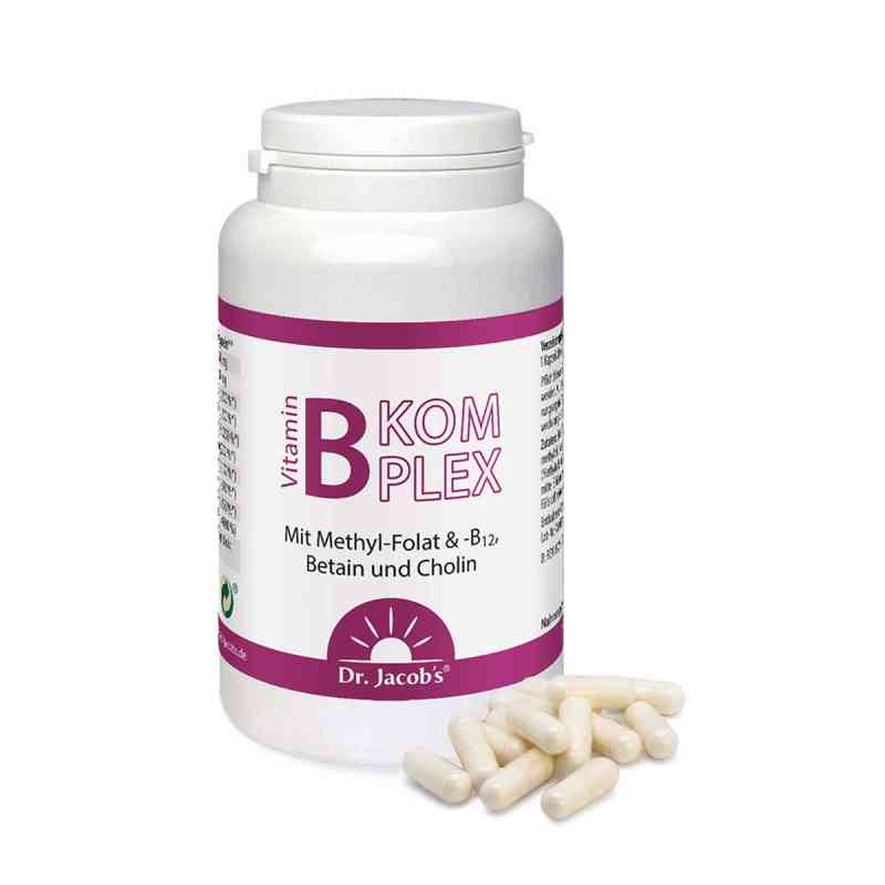 Dr. Jacob’s Vitamin-B-Komplex B12 Methyl-Folat Betain Cholin 120 stk