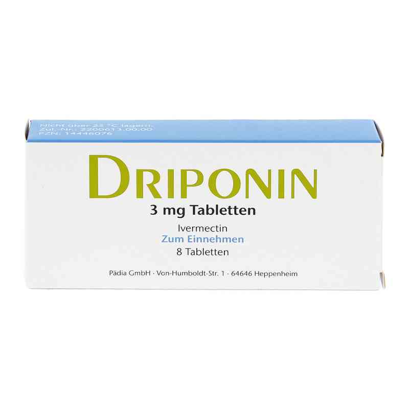 Driponin 3 mg Tabletten 8 stk online kaufen