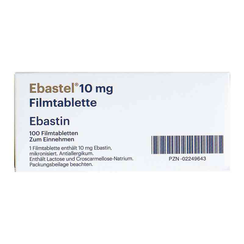 Ebastel 10 mg Filmtabletten 100 stk online kaufen