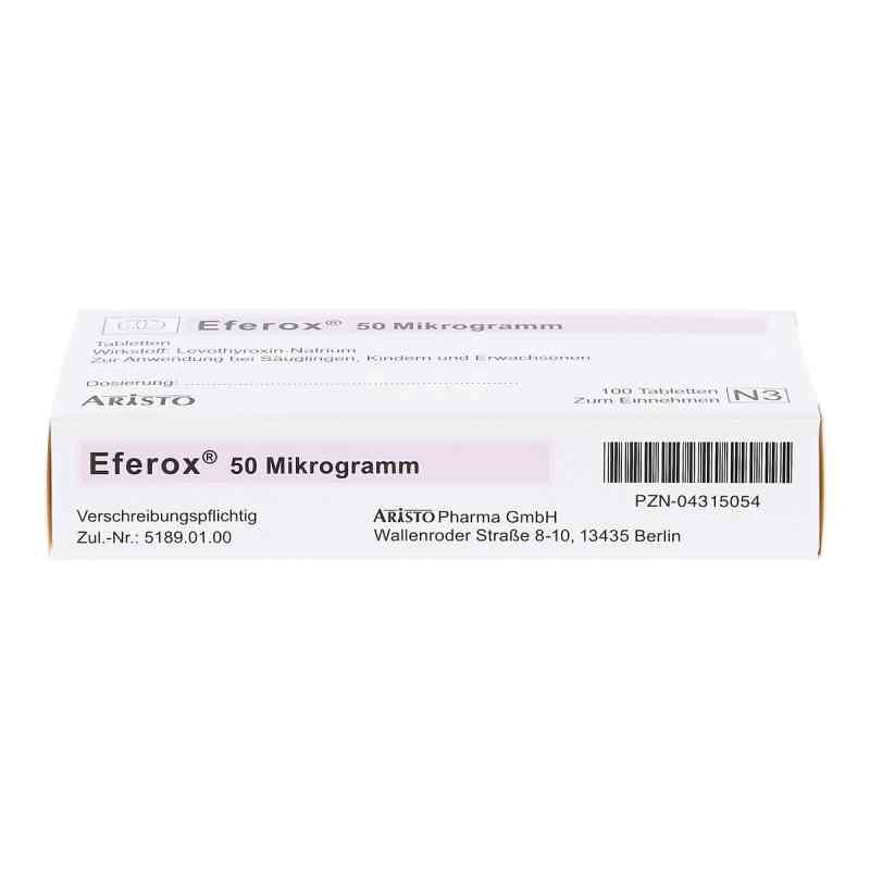 Eferox 50 Mikrogramm Tabletten 100 stk online kaufen
