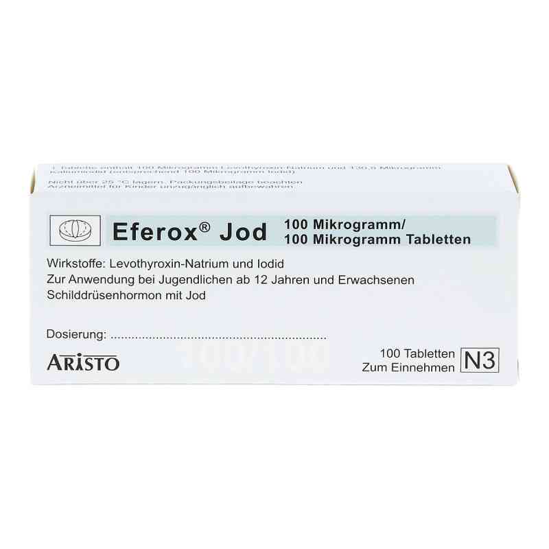 Eferox Jod 100 [my]g/100 [my]g Tabletten 100 stk