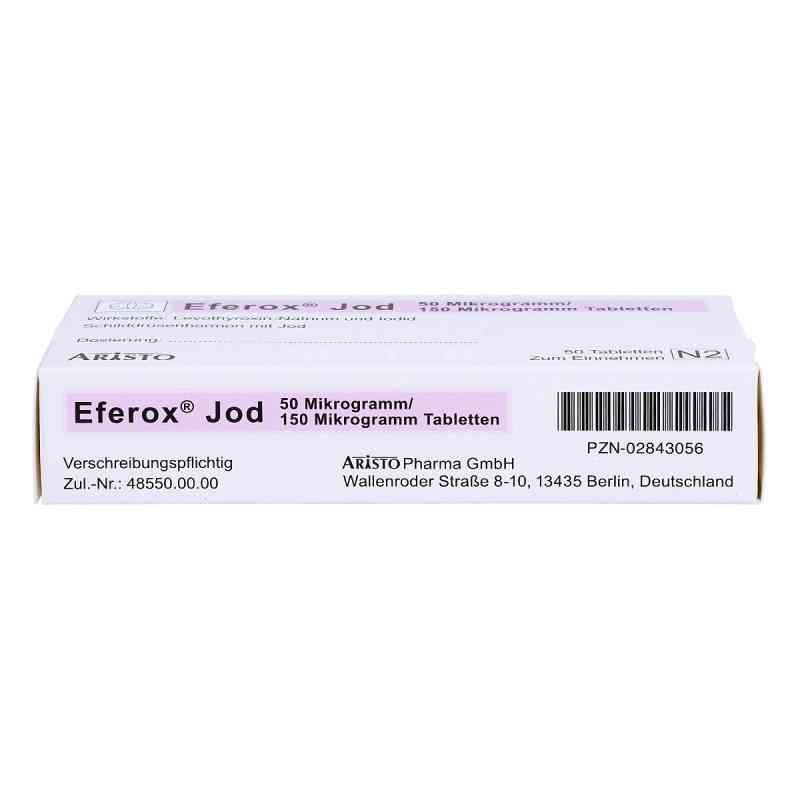 Eferox Jod 50 [my]g/150 [my]g Tabletten 50 stk