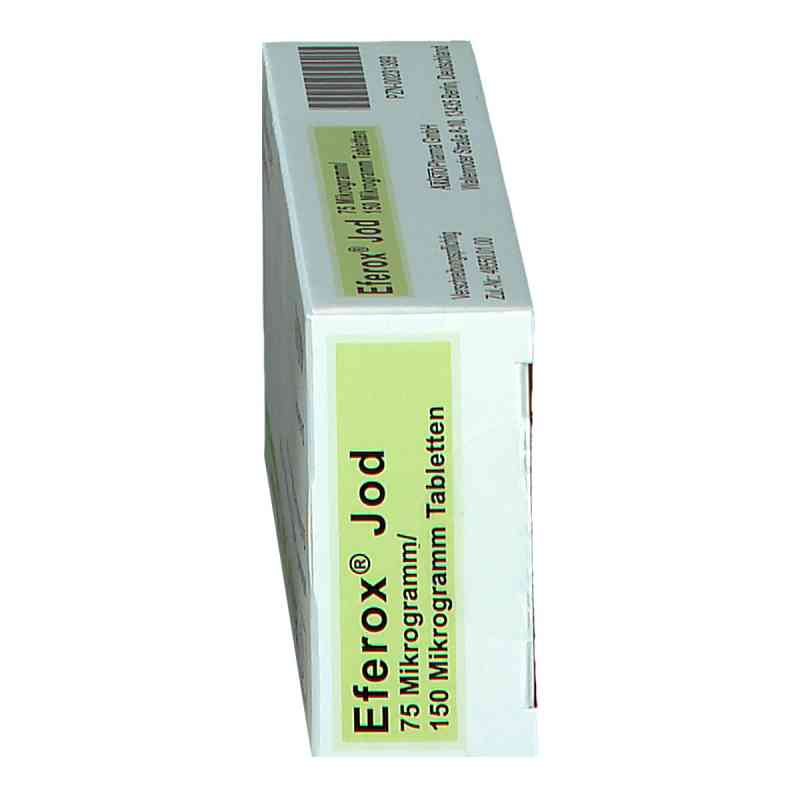 Eferox Jod 75 [my]g/150 [my]g Tabletten 100 stk