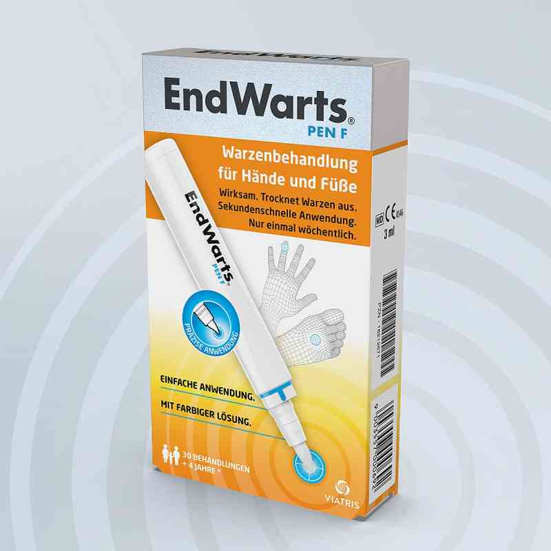 EndWarts PEN F: Ameisensäure-Stift gegen Warzen und Dornwarzen 3 ml