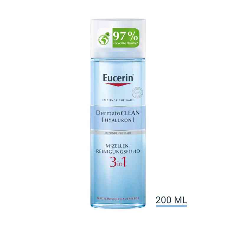 Eucerin DermatoCLEAN Hyaluron Mizellen-Reinigungsfluid 3in1 200 ml